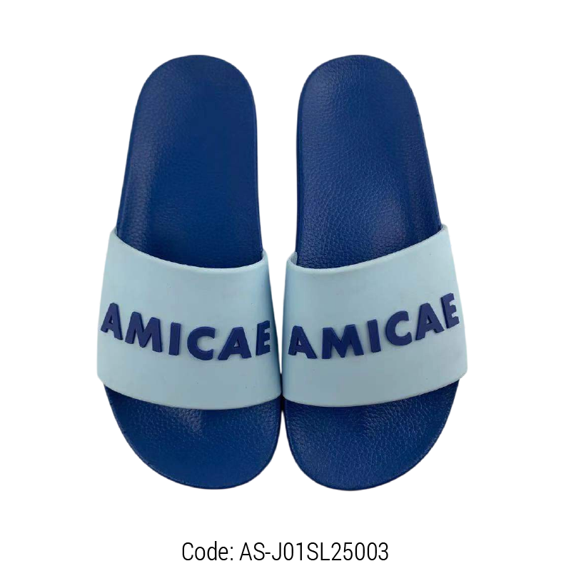 Custom 3D logo Printing Slides PVC Outsole Unisex Slippers - Asimo Footwear